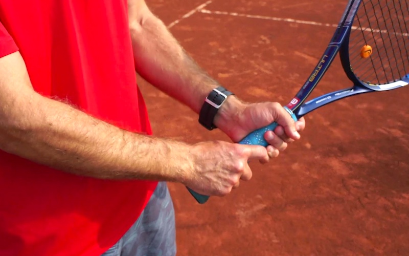 Two handed Backhand Grip And Swing Level Beginner Fit In Tennis